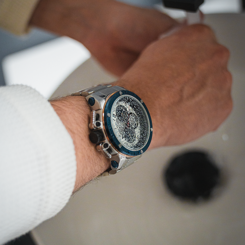 Reloj G-FORCE Smart GS-80 con tres pulsos para hombre